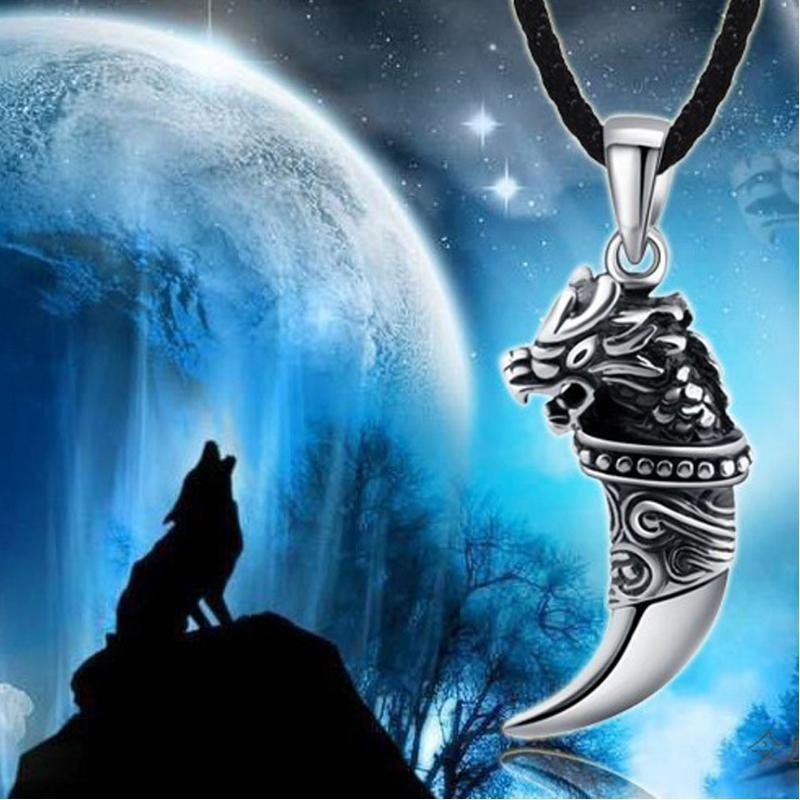 Teeth of Dragons Silver Necklace – WICKED WONDERS