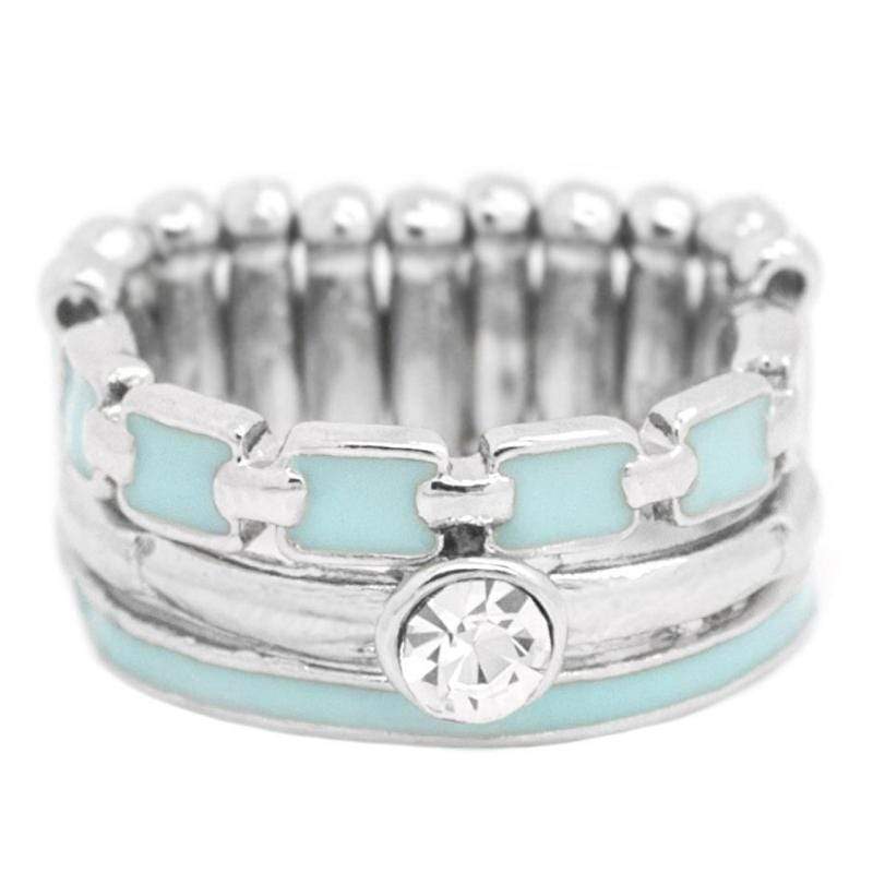 Stairway to Heaven Blue Ring – WICKED WONDERS